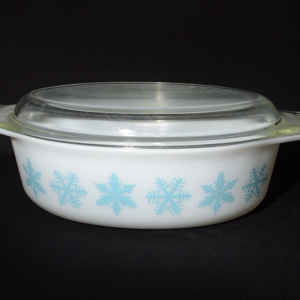 Pyrex Snowflake Casserole Dishes - Etsy