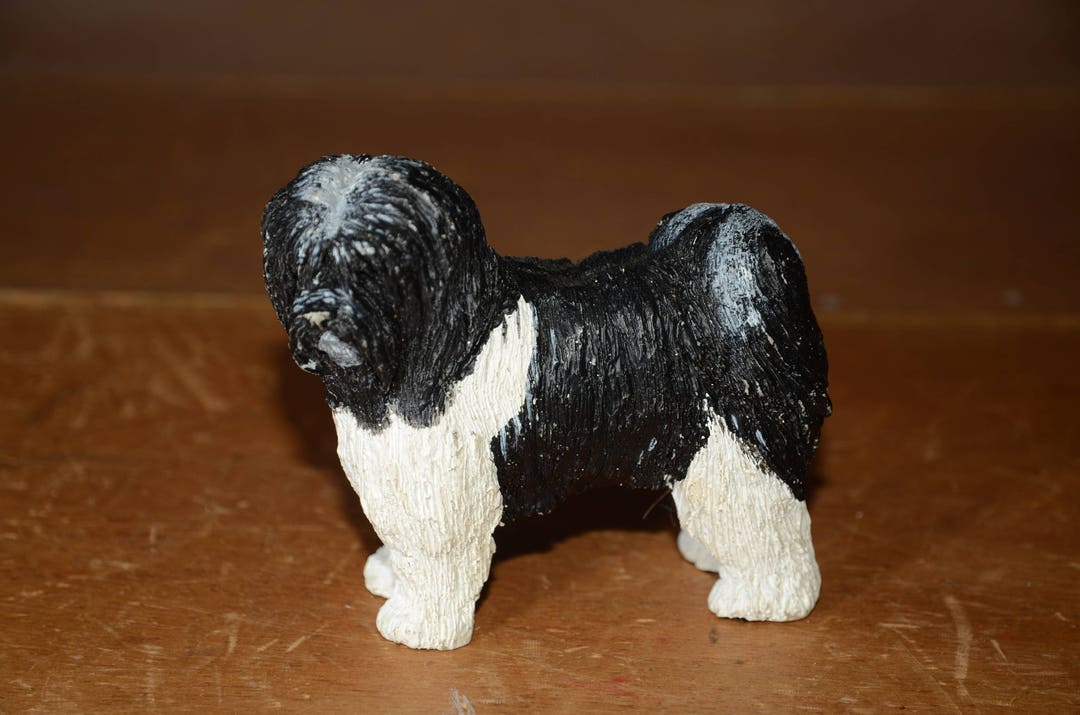 Sandicast Small Size Sculpture DOG Figurine Statue Hand Painted Resin ...