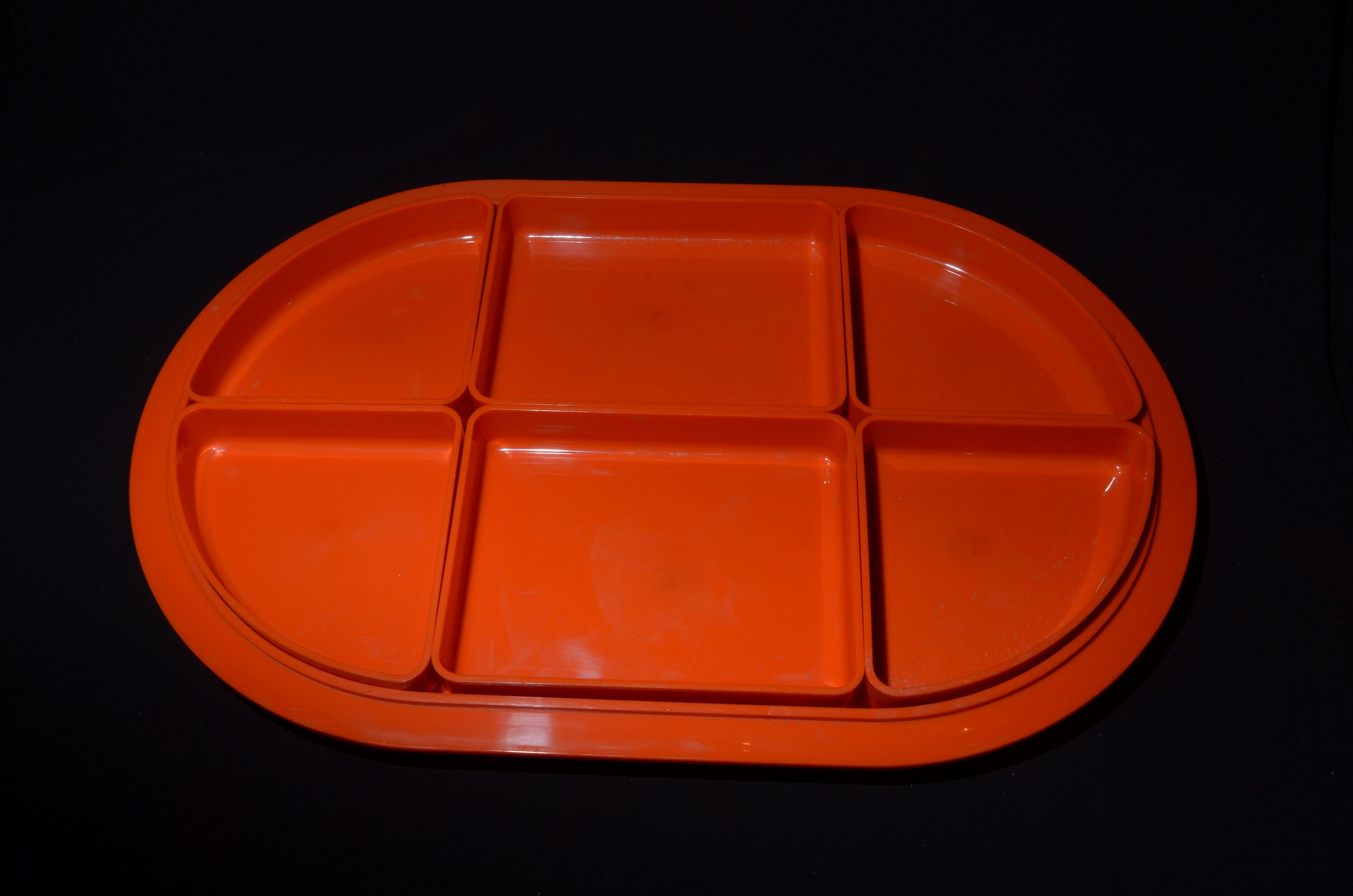 Trays & Platters Modular Tray Andre Morin Orange Tray Collection IPL ...