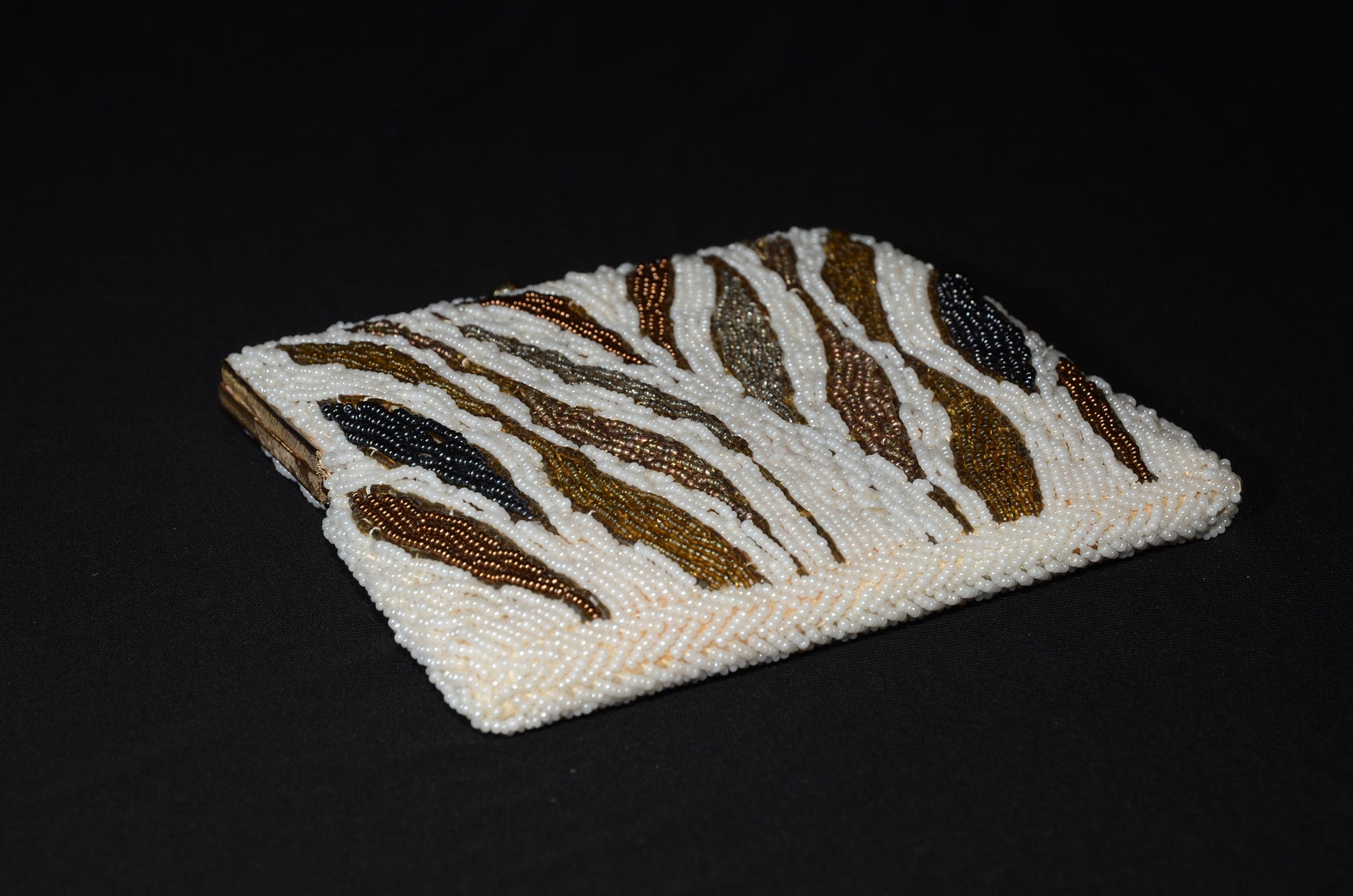 Vintage Purse Gorgeous Zebra Print Beaded Handbag Canada - Etsy