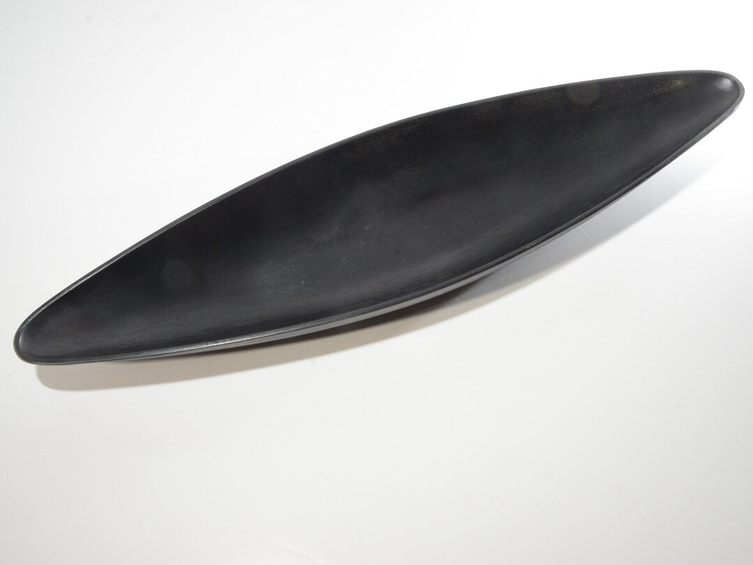 Vintage Geni Accalac Melamine Canoe Oval Serving Dish 17 Inches Long ...