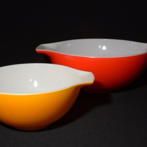 PYREX FRIENDSHIP Cinderella Bowl Set Nesting Bowls Vintage 1970s Pyrex ...