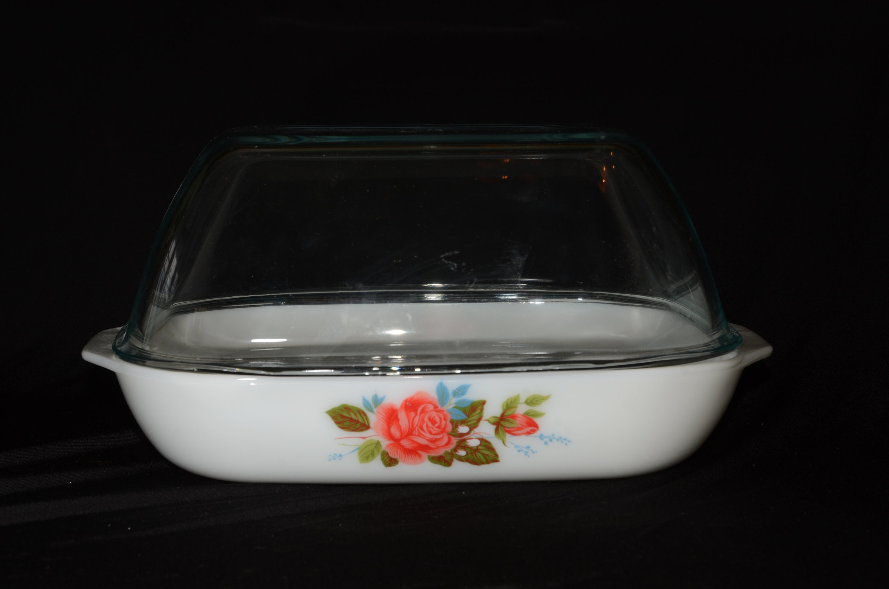 Pyrex ENGLAND JAJ Large Roasting Pan Roast Dish With Lid | Etsy