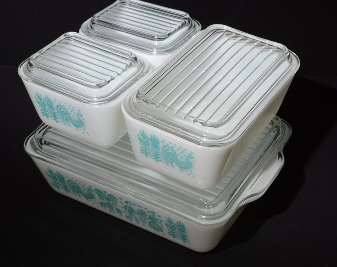 PYREX Amish Butterprint Full Set Butterprint Fridgies With - Etsy