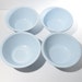 Vintage MELMAC Blue GPL Canadian Melamine Set of 4 Soup Bowl Cereal ...