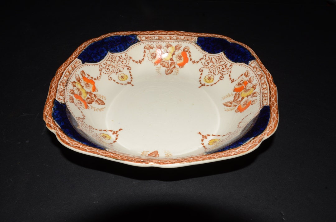 Antique H &K Tunstall Regent Derby Bone China Serving Bowl Medium Hand ...