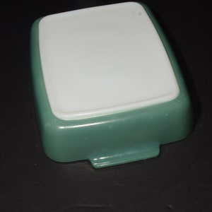 PYREX Dark Green HEINZ Casserole Dish 1953 Promotional Promo Piece Made ...