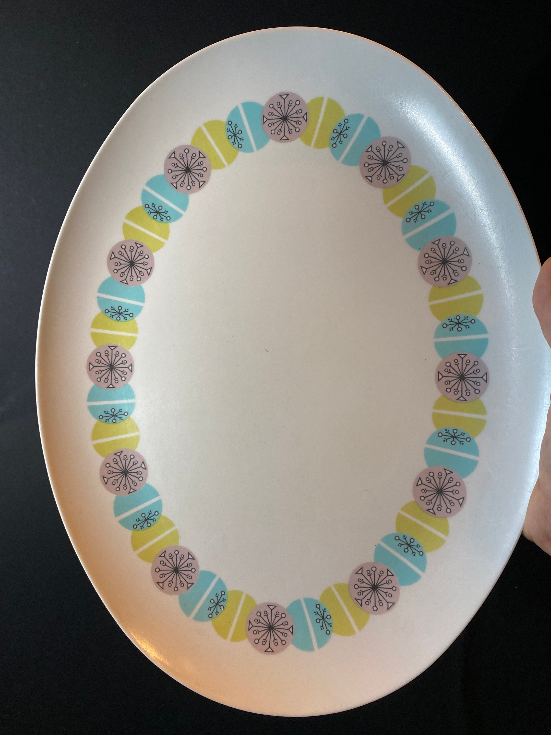 Vintage Royalon Inc MELMAC Oval Serving Platter Hard Plastic | Etsy