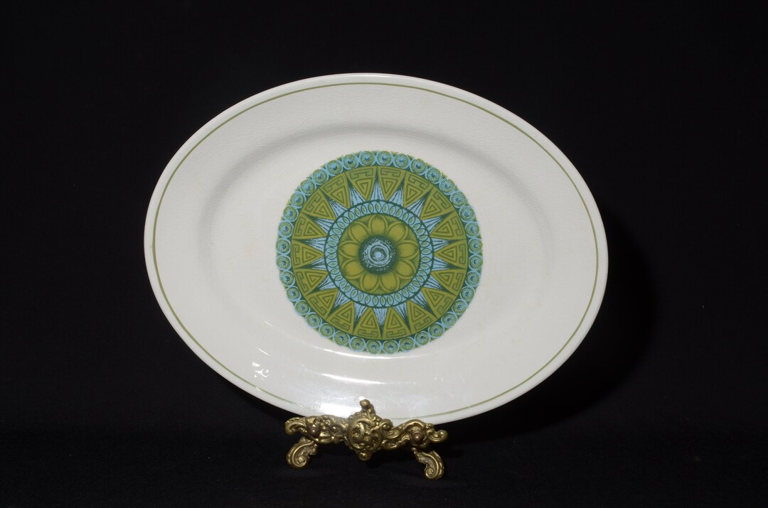 Vintage New Mexico English Ironstone Pottery Staffordshire Platter ...
