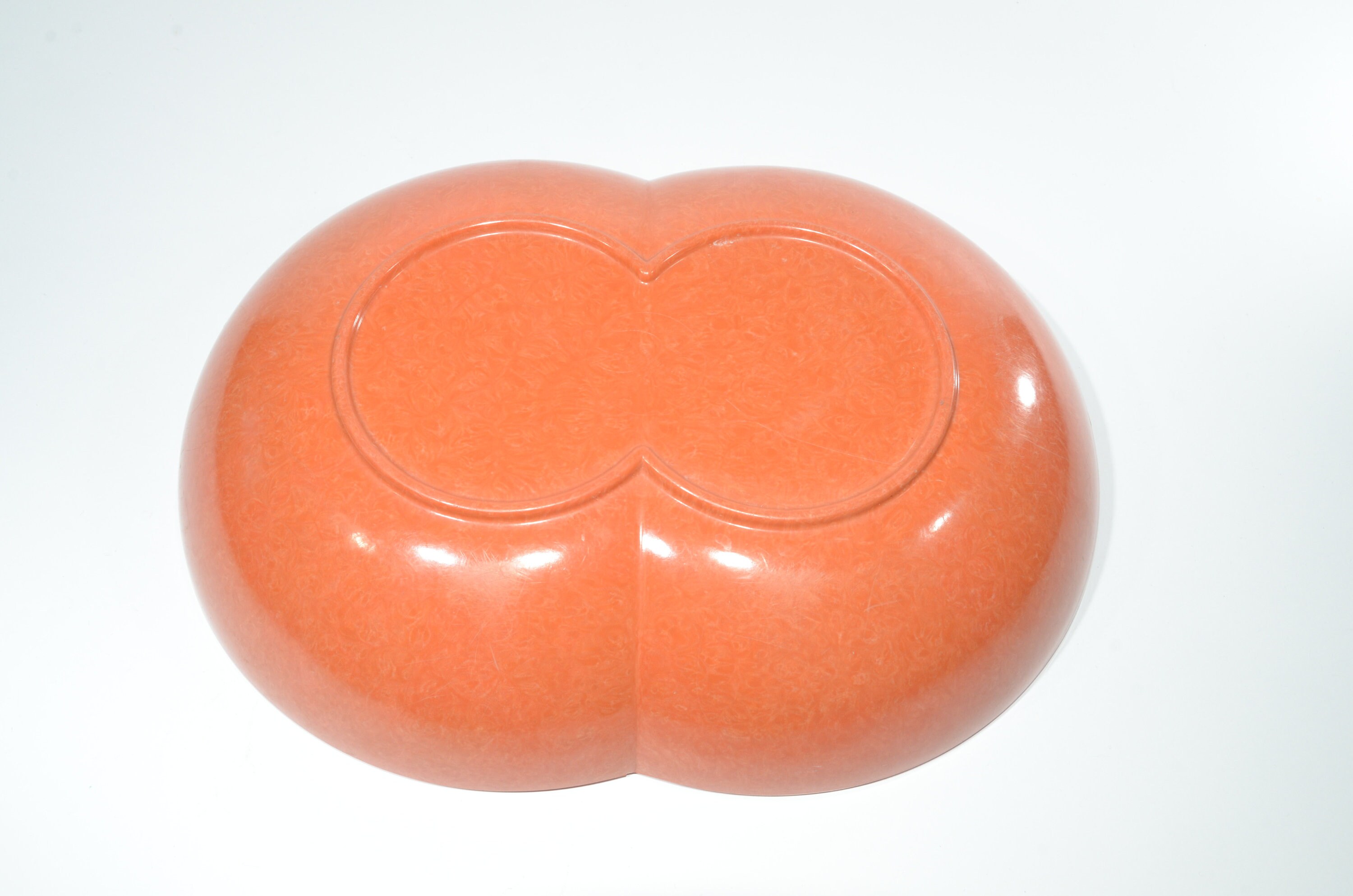 Vintage COLORAMIC Melmac Burnt Orange Divided Bowl Melamine - Etsy