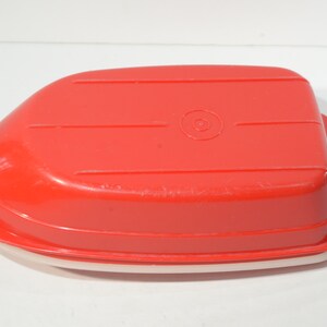 Vintage TUPPERWARE 1980s Tuppertoy Red Canoe Plastic 1732 Toy Boat - Etsy