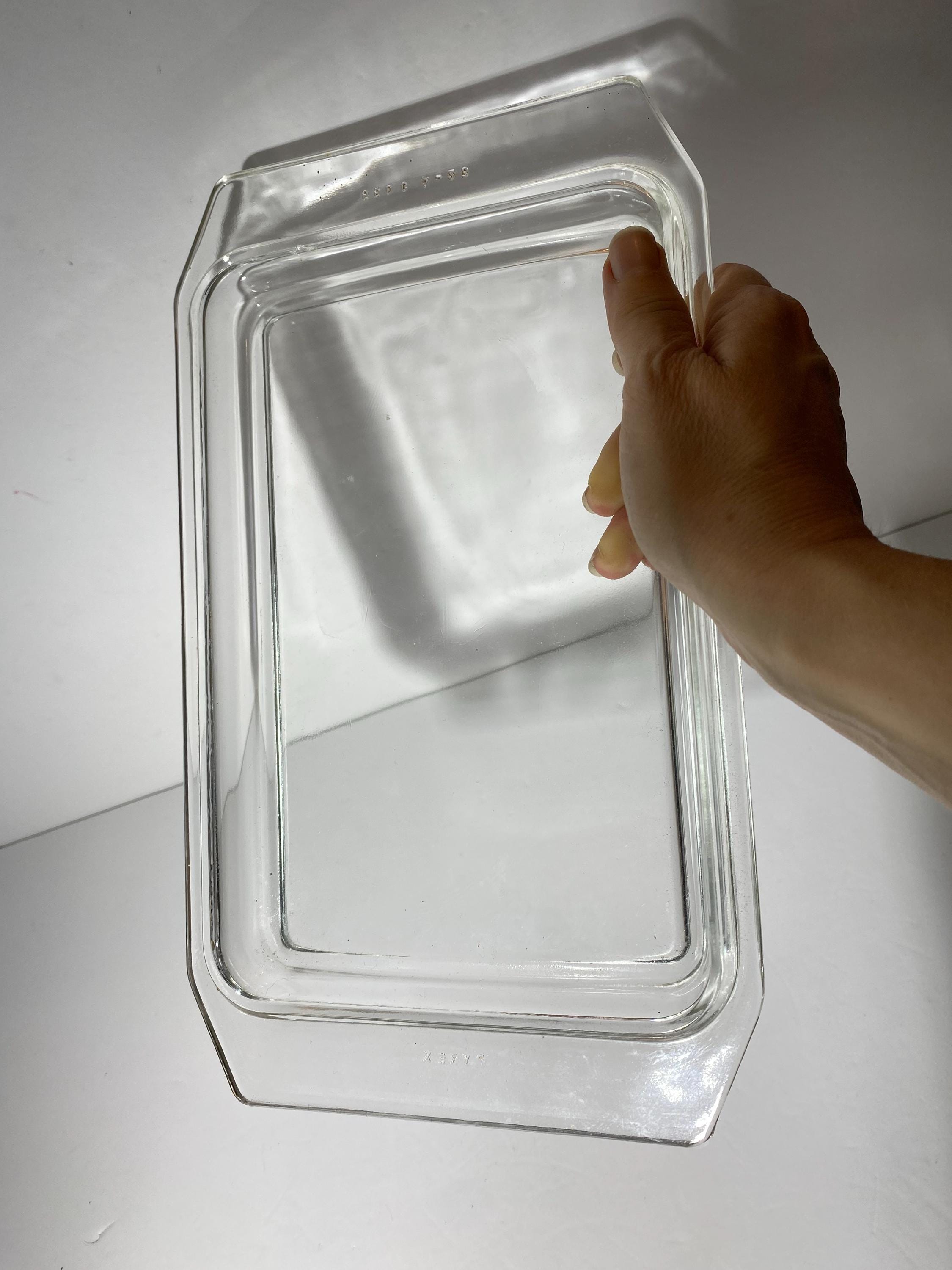 PYREX Pink Scroll Space Saver Baking Dish Lid Promotional Vintage Mid ...