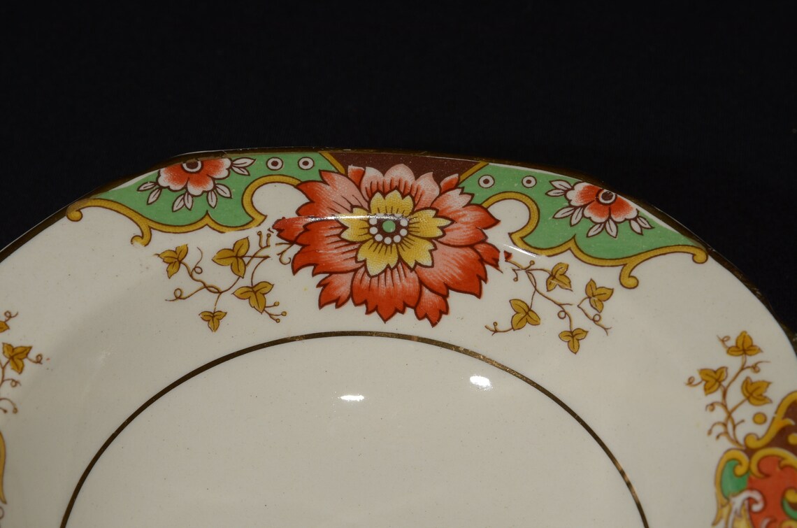 John Maddock Sons Ivory Ware Indiana Bone China set of 4 | Etsy