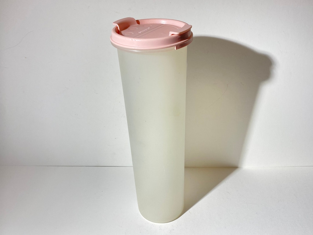 Vintage Tupperware Storage Box Pasta Canister Clear Spaghetti Keeper ...