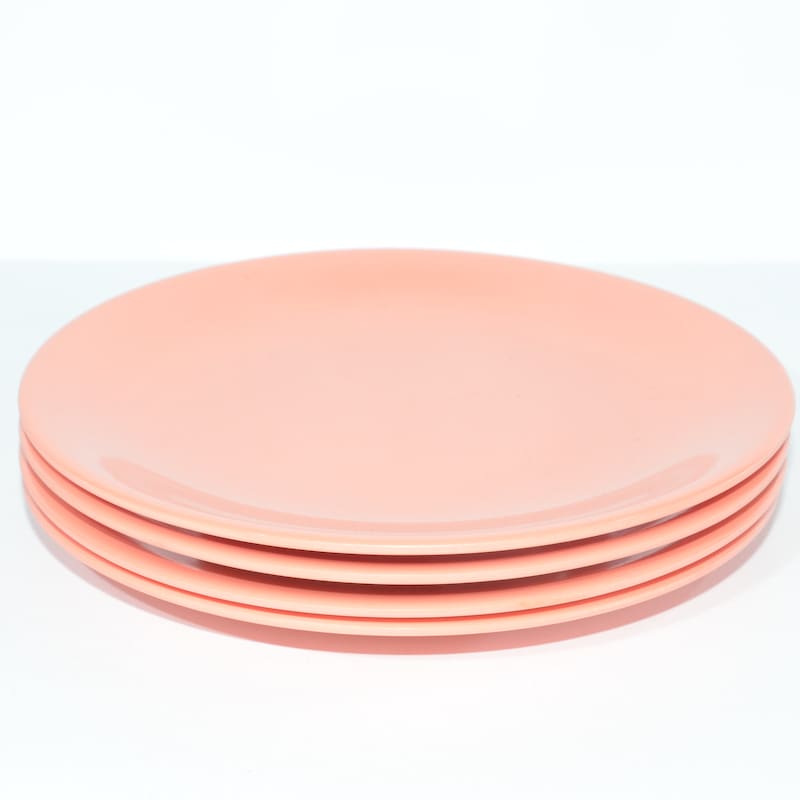 Pink Plate Set - Etsy