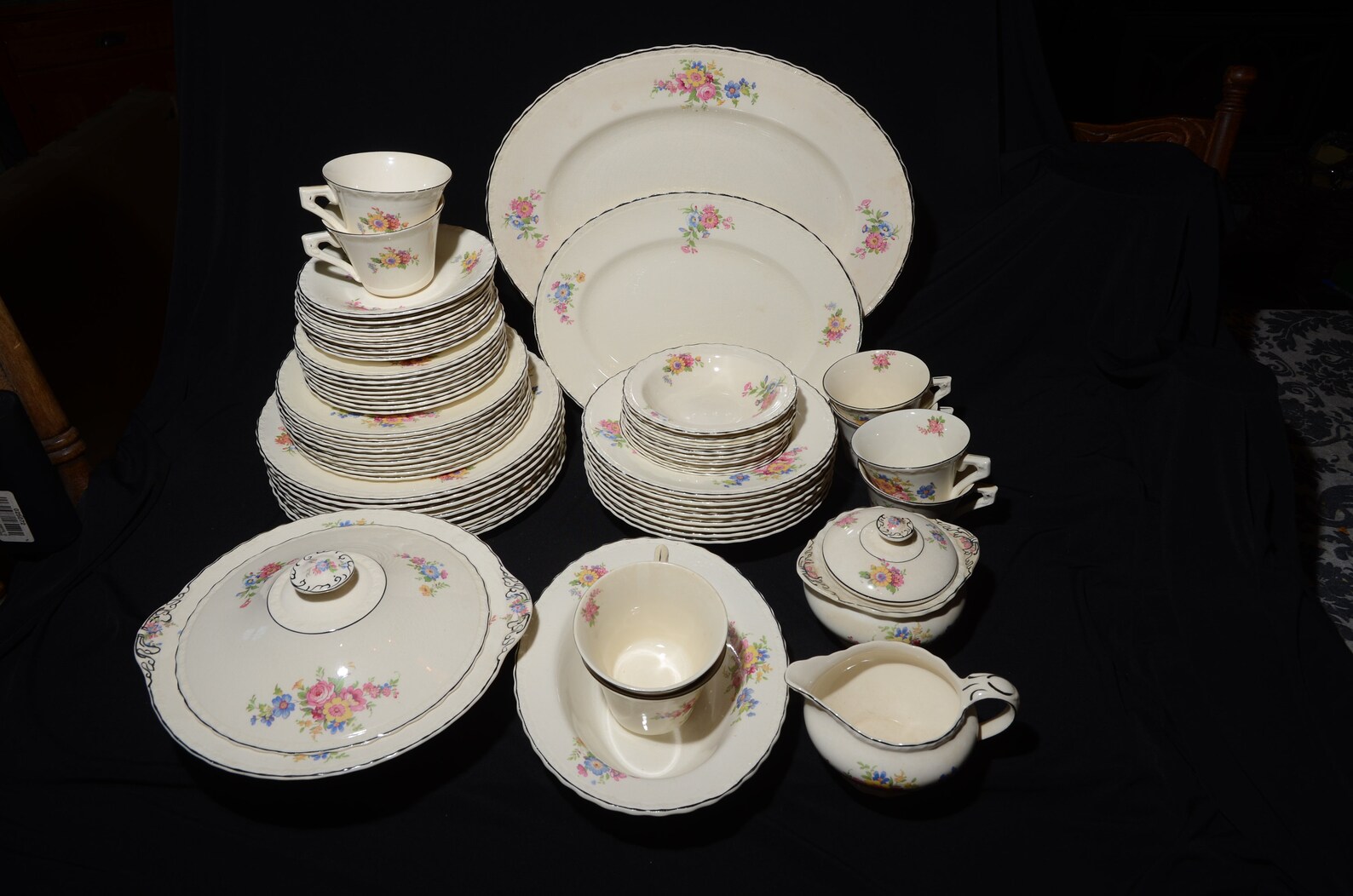 Set for 8 MYOTT Staffordshire Bone China Dinnerware Set 65 - Etsy
