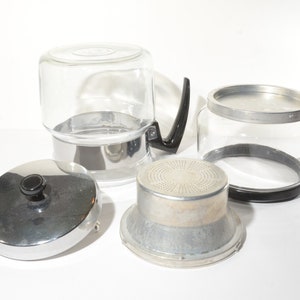 PYREX Deluxe Flameware 8856-B 6 Cup Drip Coffee Maker Glass Coffee Pot ...