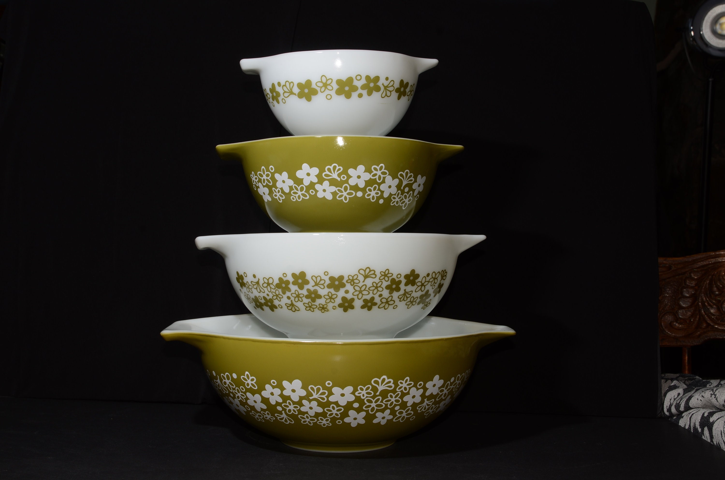 Pyrex bowl collection spring flowers /Spring Blossom vintage cinderella ...