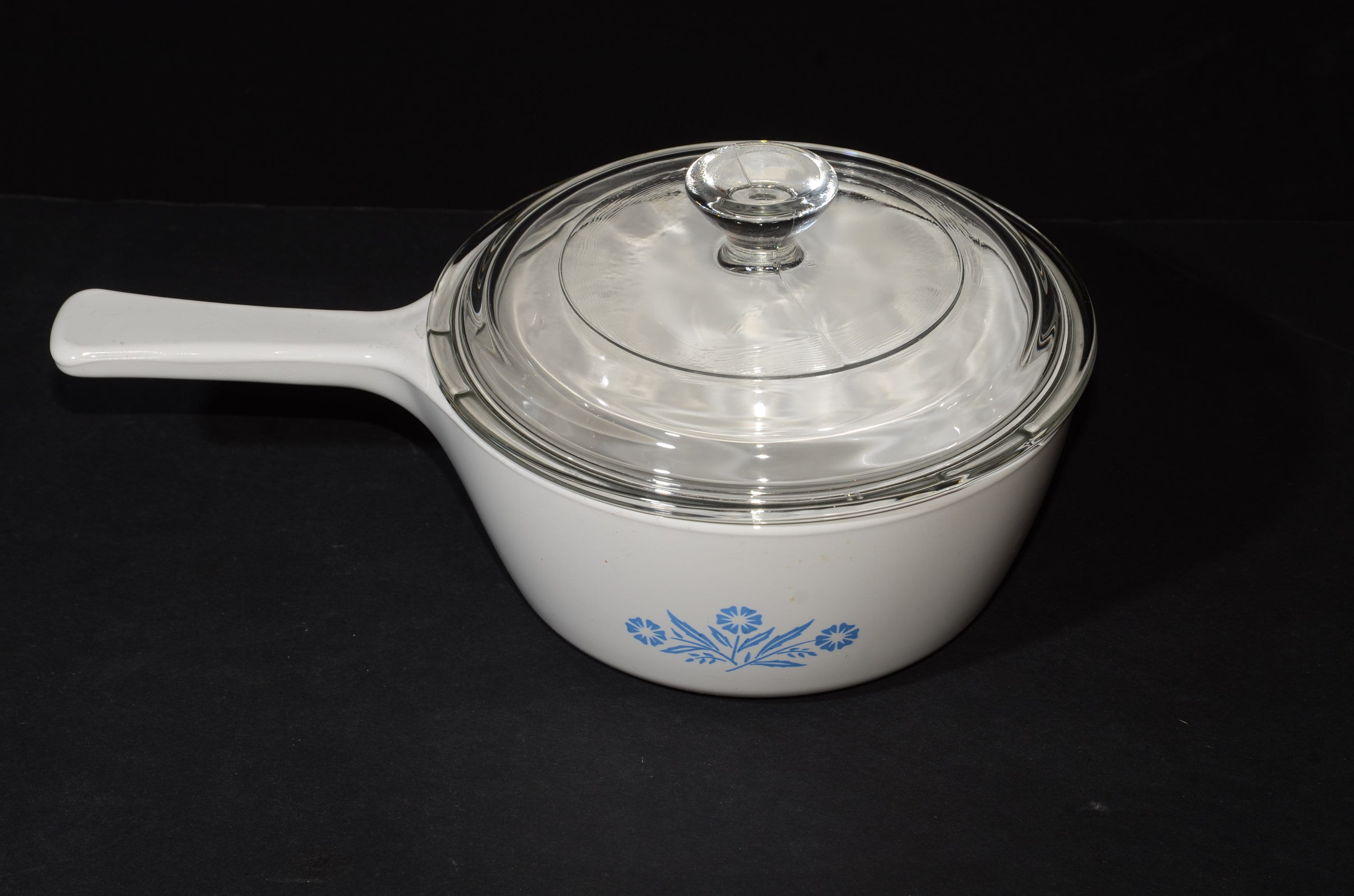 CORNING WARE Vintage Blue Cornflower Sauce Pan Lip P-89-B 2 - Etsy