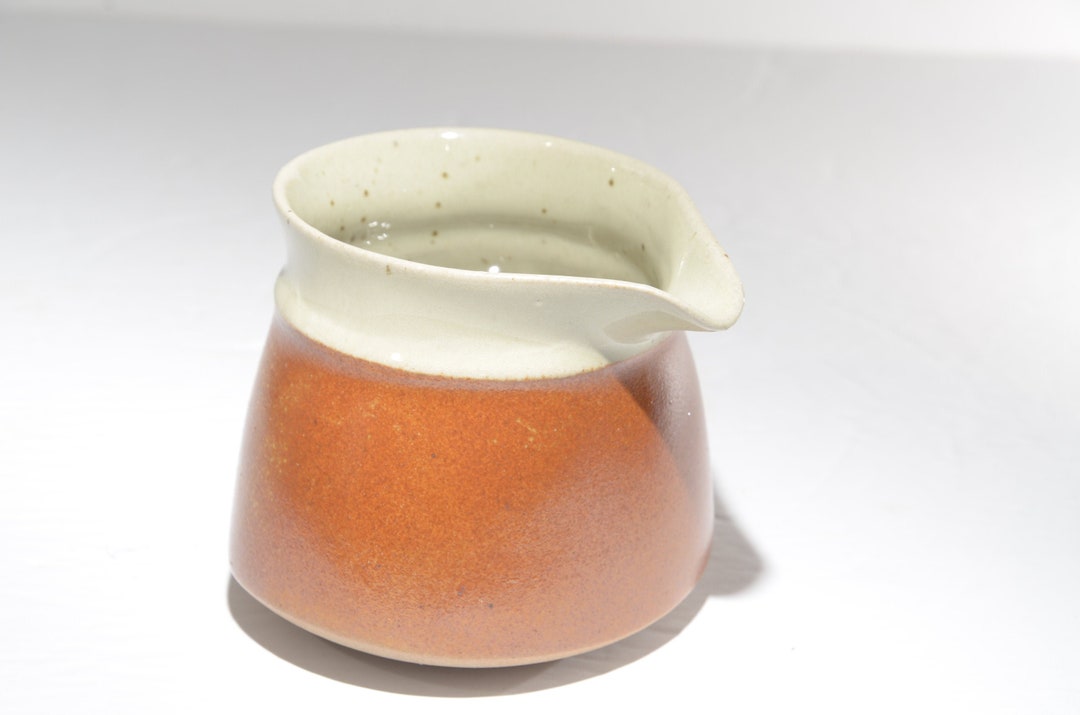 Vintage Creamer Sial Art Pottery Rust Pottery Gaétan Beaudin Speckled ...