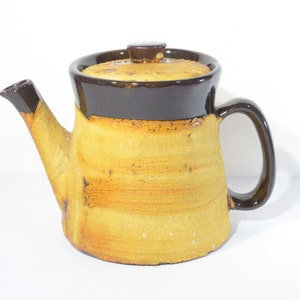 Laurentian Pottery ARTISAN Teapot Coffee Pot Vintage Canada Canadian ...