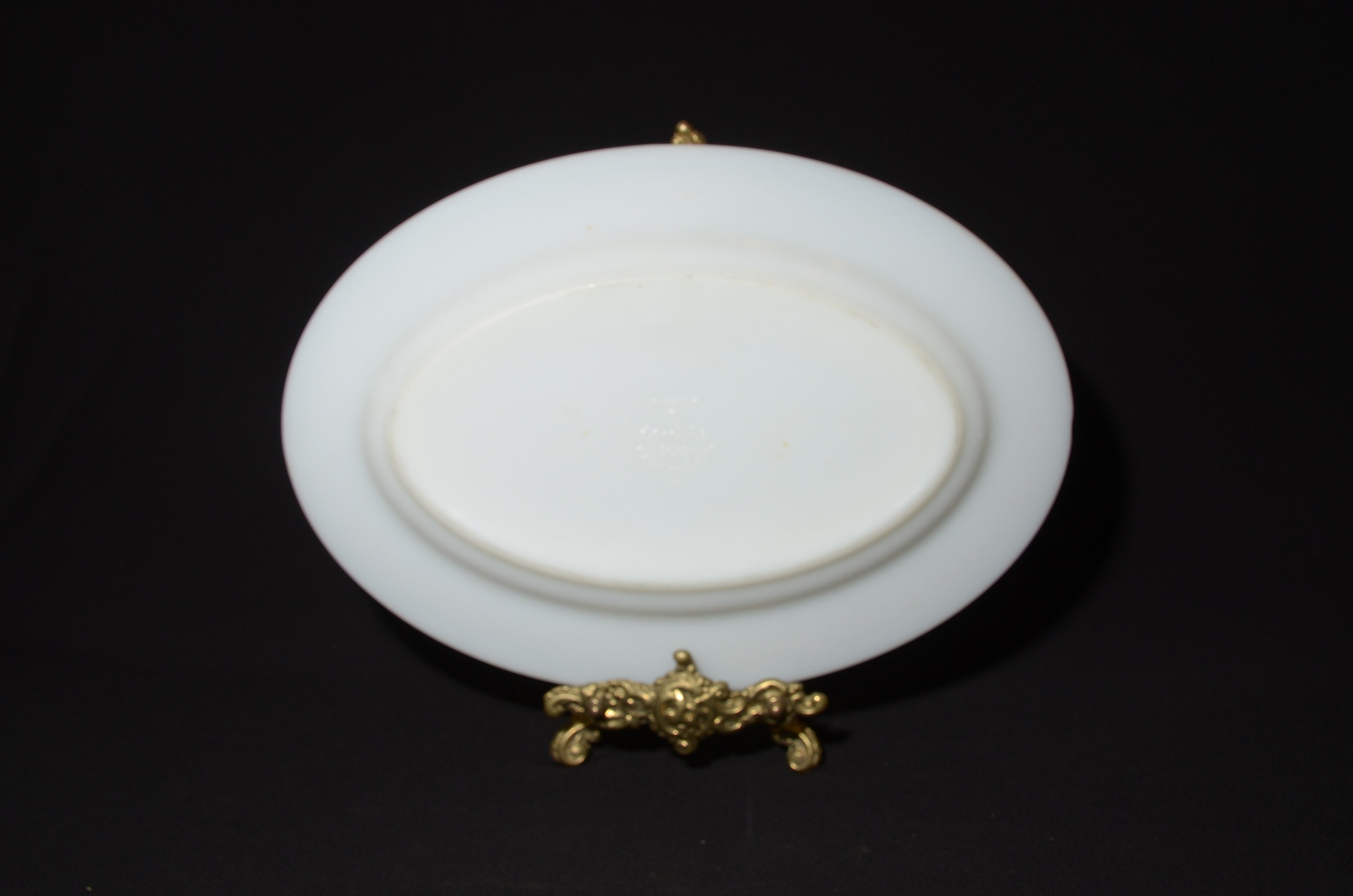 PYREX Double Tough Green Band Border Rim Oval Plate Platter - Etsy