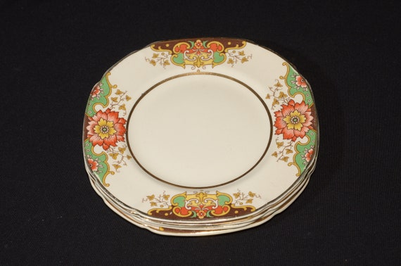 John Maddock Sons Ivory Ware Indiana Bone China set of 4 | Etsy