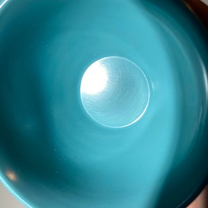 Set of 4 Vintage MELMAC Melamine Turquoise Blue Teacup and Saucer MCM ...