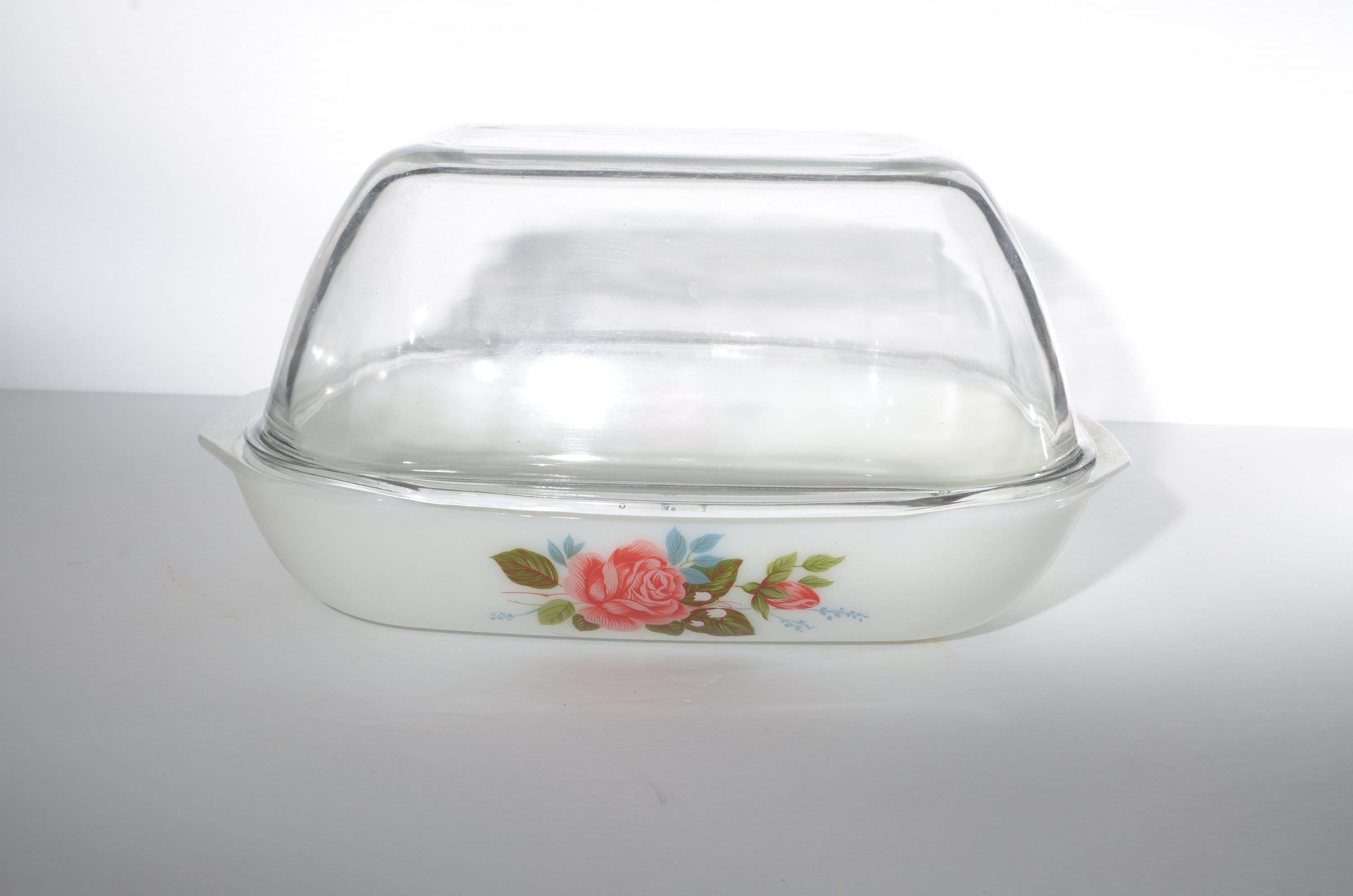 Pyrex ENGLAND JAJ large roasting pan roast dish with lid | Etsy