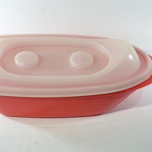Vintage TUPPERWARE 1980s Tuppertoy Red Canoe Plastic 1732 Toy Boat - Etsy