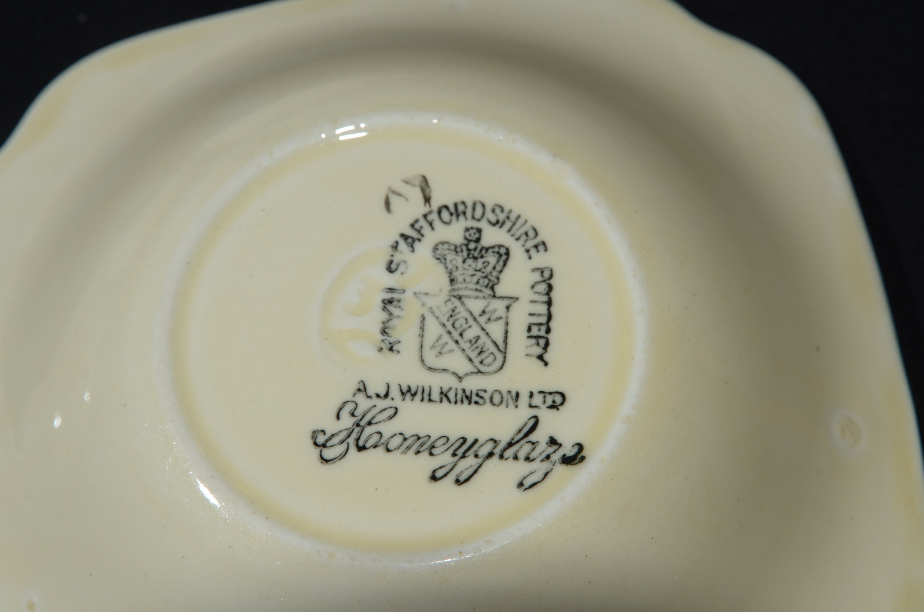 Antique Honeyglaze Royal Staffordshire Pottery Wilkinson | Etsy