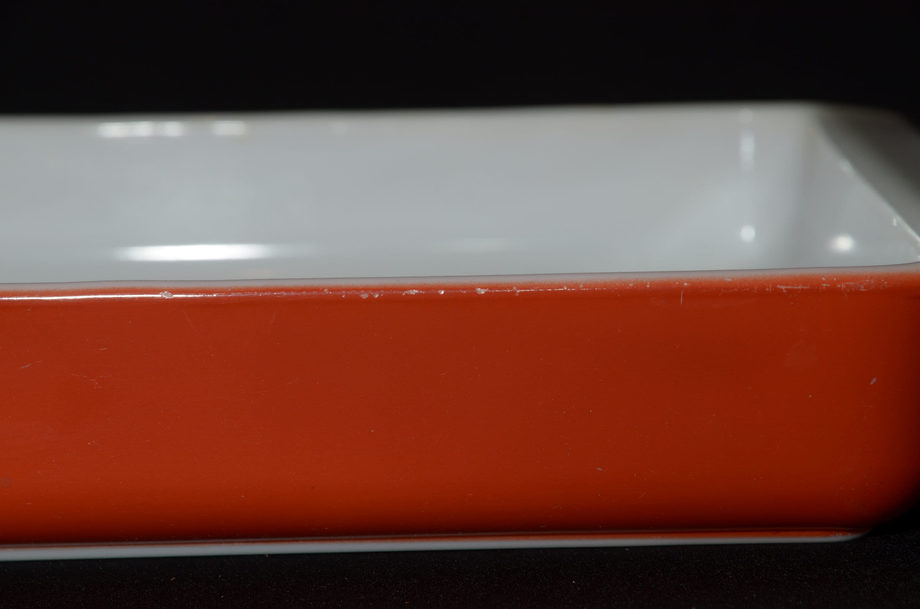 PYREX burnt orange Lasagna Pan 933 Baking Dish Mid | Etsy