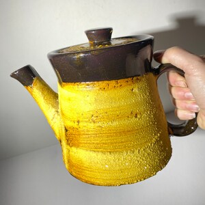 Laurentian Pottery ARTISAN Teapot Coffee Pot Vintage Canada Canadian ...