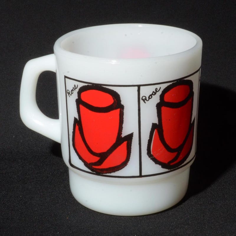 Fire King Red - Etsy