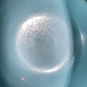 Vintage Set of 4 MELMAC Turquoise Blue Bowl 5.25 Inches Double Handled ...