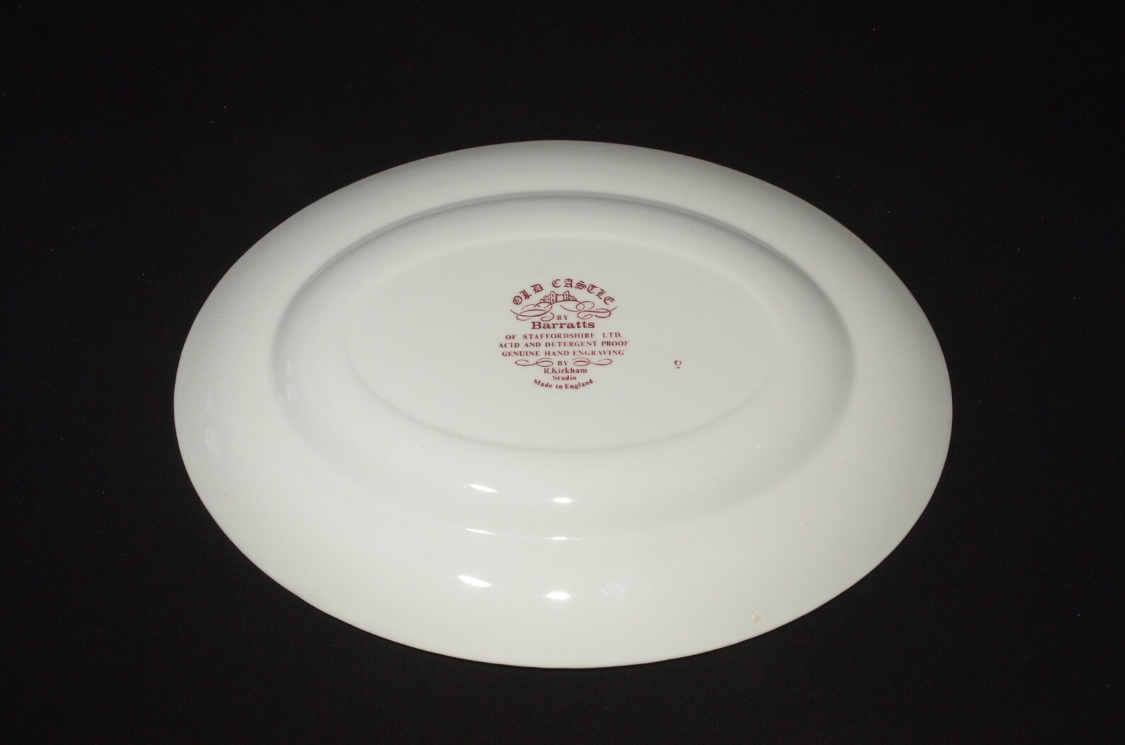 Vintage Old Castle by Barratts Platter Serving Plate 12 Inches England ...