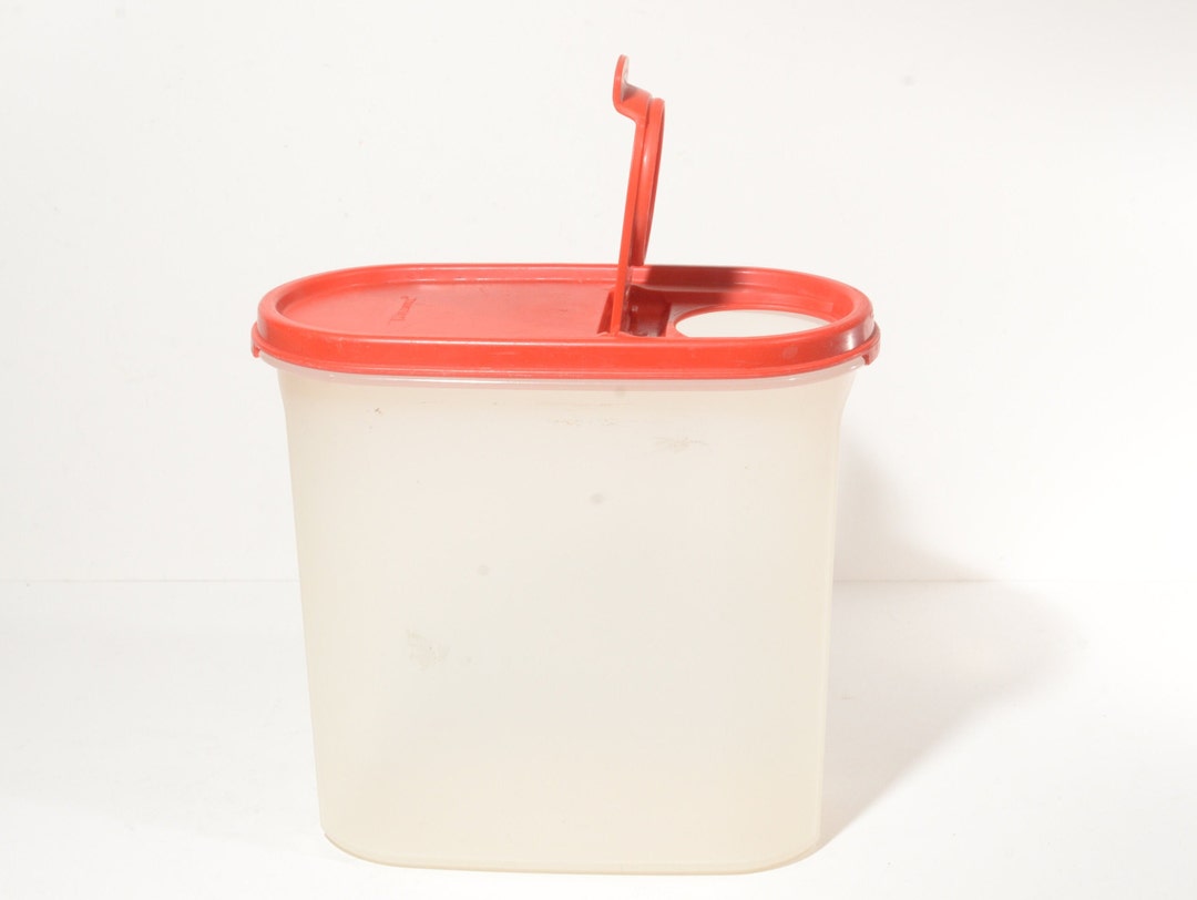 Vintage TUPPERWARE Modular Mates 1613 Container Storer W/cap/flip Top ...