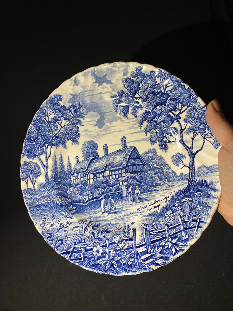 Set of 4 Shakespeare's Country Dinner Plate 9.75" Ironstone Royal Essex ...