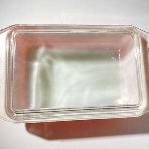 PYREX Pink Scroll Space Saver Baking Dish Lid Promotional Vintage Mid ...