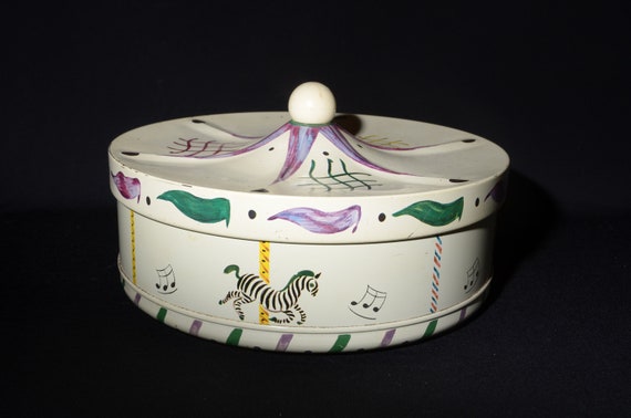 Vintage Circus Tent Tin Guildcraft Metal Collectible Retro - Etsy