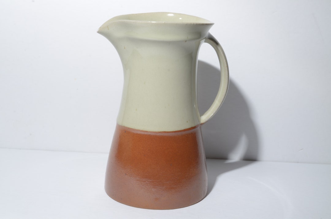 Vintage Pitcher Sial Hors Serie Art Pottery Rust Pottery Gaétan Beaudin ...