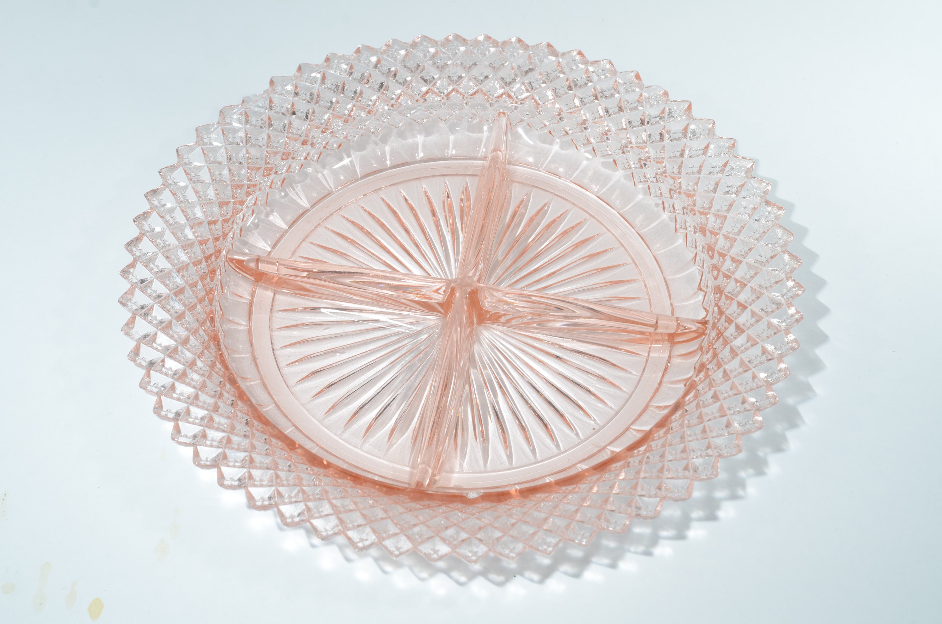 Hocking Glass Company Miss America Pattern Pink Depression Glass ...