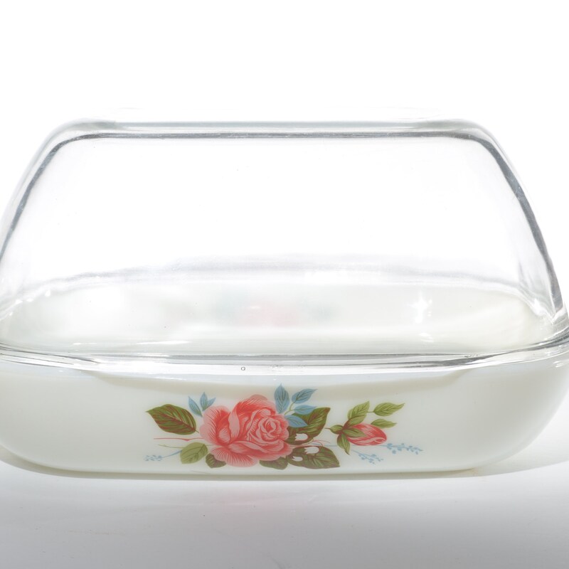 Rose Pyrex - Etsy
