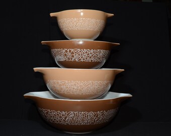 Brown Pyrex Bowls | Etsy