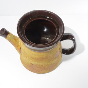 Laurentian Pottery ARTISAN Teapot Coffee Pot Vintage Canada Canadian ...