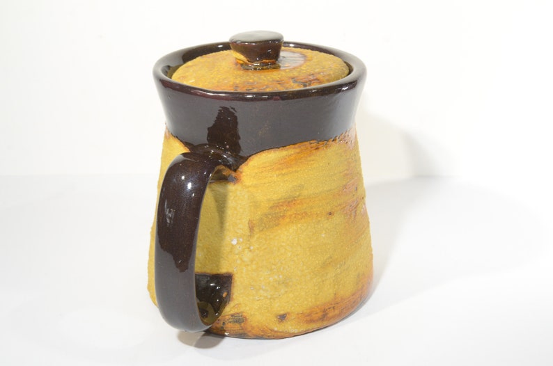 Laurentian Pottery ARTISAN Teapot Coffee Pot Vintage Canada Canadian ...