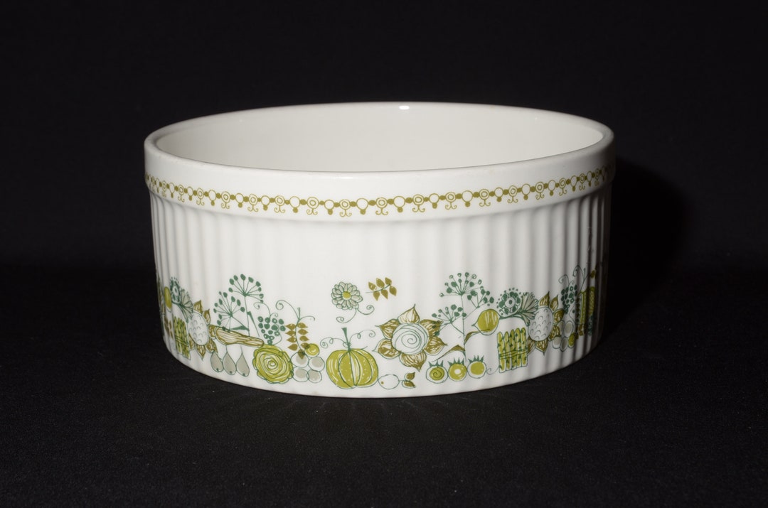 Norway Figgjo Green Market Large Baking Dish Casserole Serving Bowl ...