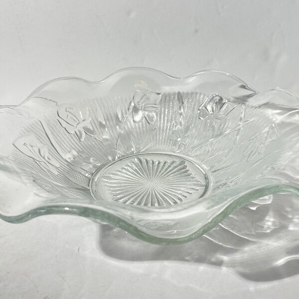 Iris Depression Glass - Etsy