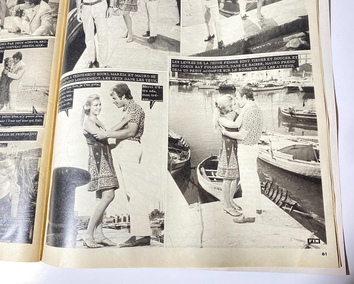 Photoroman MAITÉ Magazine in FRENCH Photo-story Photonovel 1968 ...
