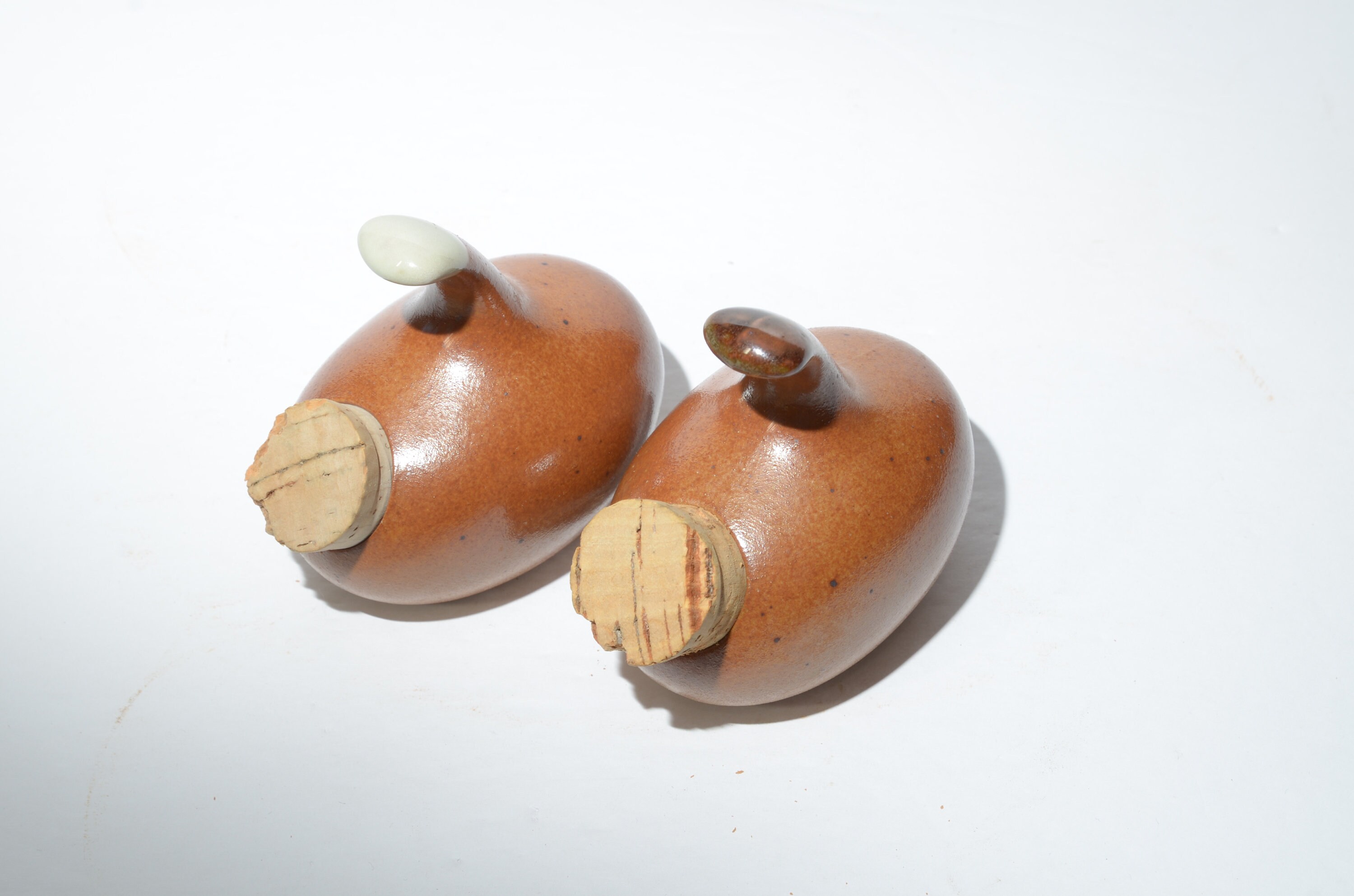 Vintage Salt and Pepper Shakers Sial Hors Serie Art Pottery - Etsy